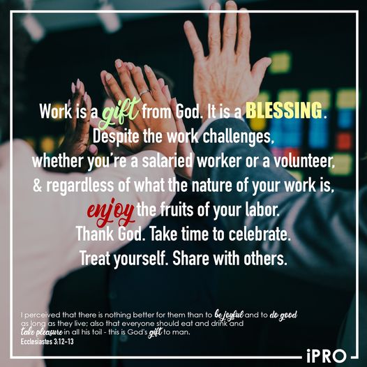 Work blessings | Living God's Mission